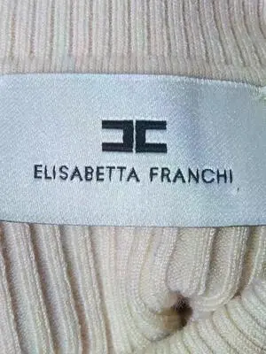 Elisabetta Franchi Rib-knit Sleeveless Top