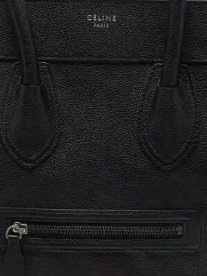 Celine 2015 Mini Luggage Leather Tote Bag