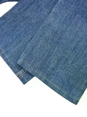 LOUIS VUITTON Monogram-waistband Jeans