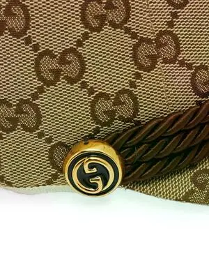 Gucci Gg Torchon Monogram Riding Cap