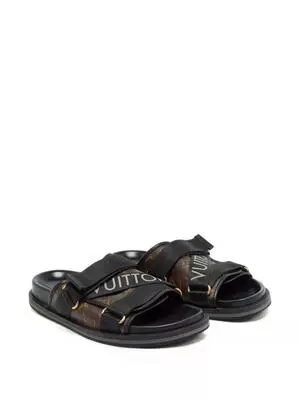 LOUIS VUITTON Honolulu Monogram Sandals
