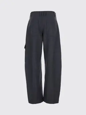 Brunello Cucinelli Wide-leg Virgin Wool Cargo Pants