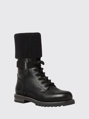 Fendi Flat Ankle Boots Colour