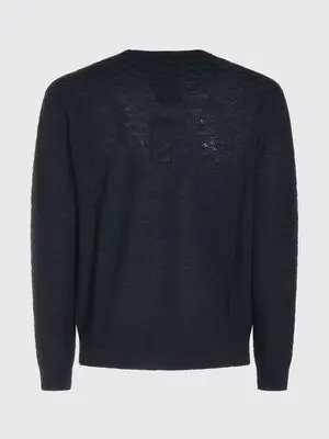 Giorgio Armani Pure Virgin Wool Long-sleeved Crewneck Sweater