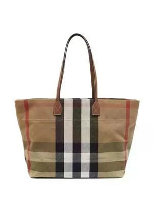 Burberry London Check Tote Bag - Neutrals