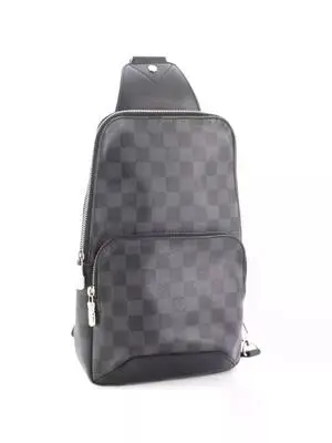 LOUIS VUITTON Avenue Sling Bag Damier Graphite Crossbody Bag