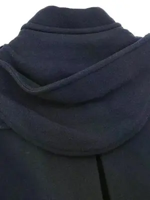Miu Miu 2016 Duffel Toggle-fastening Hooded Coat