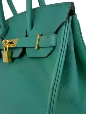Hermès 2019 30 Birkin Tote Bag - Blue