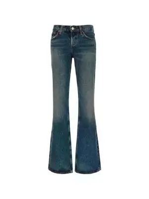 AGOLDE Faded Flared Jeans
