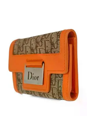 Dior Small Trotter Logo-plaque Key Case