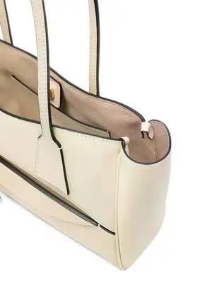 HIDESINS Layered-panel Leather Tote Bag