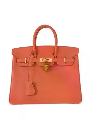 Hermès 2012 25 Birkin Tote Bag - Orange