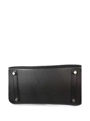 Hermès 2010 30 Birkin Tote Bag - Black