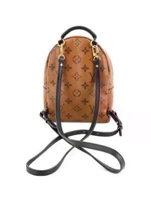 LOUIS VUITTON Palm Springs Reverse Monogram Canvas Mini Backpack - Brown