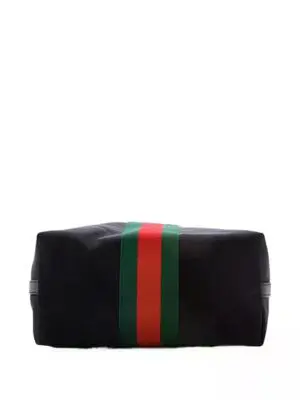 Gucci Web Zip Techno Canvas Medium Tote Bag