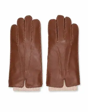 GRESHAM BLAKE Tawny Leather Gloves