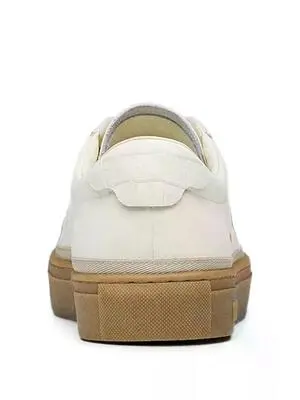 HIDE&JACK Retro Croc-effect Platform Sneakers
