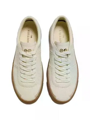HIDE&JACK Retro Croc-effect Platform Sneakers