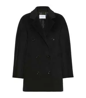 Max Mara Virgin Wool-cashmere Short 101801 Icon Coat