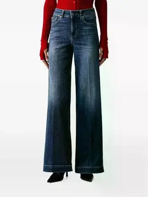 Liu Jo Faded Flared Jeans