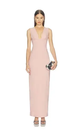 CAMILA COELHO Daniela Maxi Dress In . Also - Pink