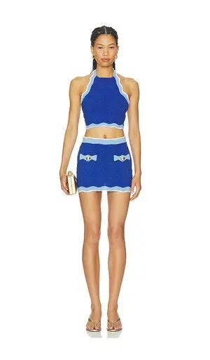 Retrofete Aminta Knit Top In . Also