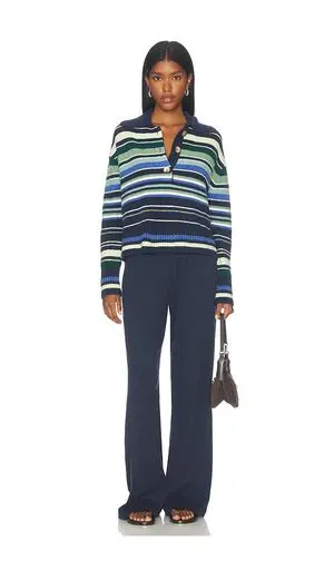 Free People Trading Up Stripe Pullover In . Also