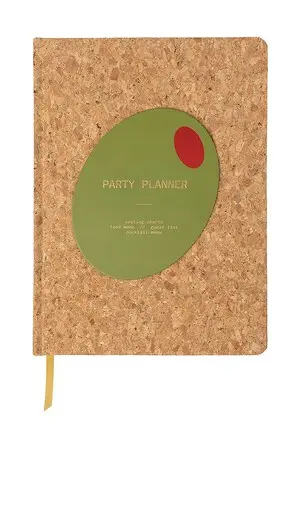 HERE'S HOW Cork Party Planner With Olive - Multi