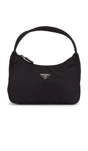 FWRD RENEW Prada Tessuto Mini Sport Hobo Bag