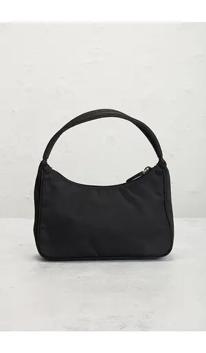 FWRD RENEW Prada Tessuto Mini Sport Hobo Bag