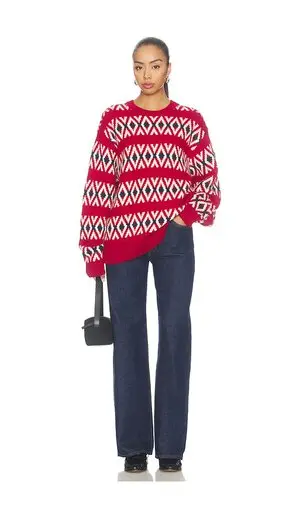FRAME The Oversized Sweater In . Also