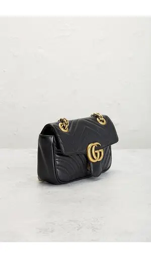 FWRD RENEW Gucci Mini Gg Marmont Shoulder Bag