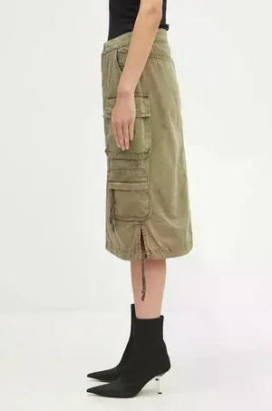 Alpha Industries Cargo Drawstring Midi Skirt