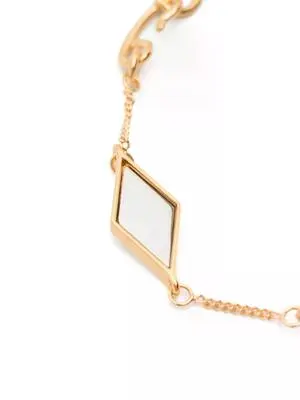 JIL SANDER Rhombus-charm Bracelet