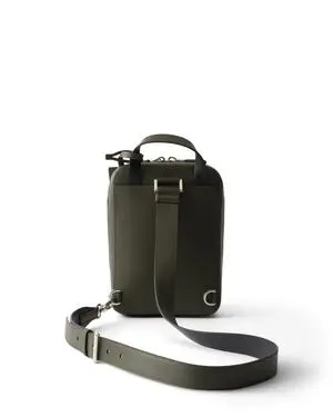 Prada Saffiano Leather Backpack - Forest