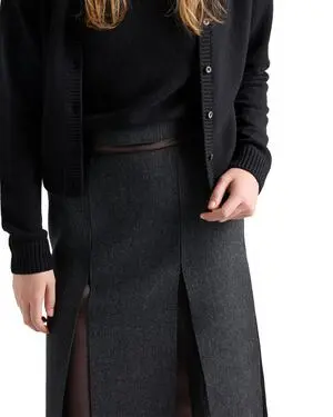 Prada Short-sleeved Cashmere Sweater