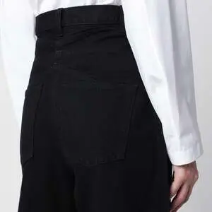 Alaïa Denim Wide Leg Jeans