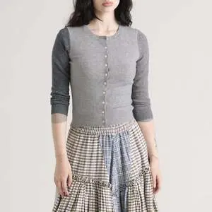PEACHY DEN Colourblock Cardigan