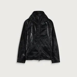 Y3 Marble Nylon Hoodied Coat