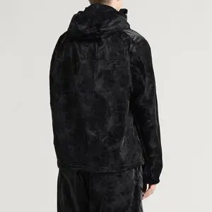 Y3 Marble Nylon Hoodied Coat