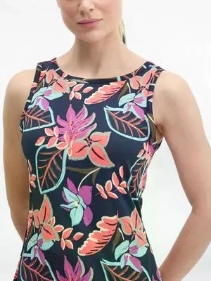Columbia Floral-print Mini Dress