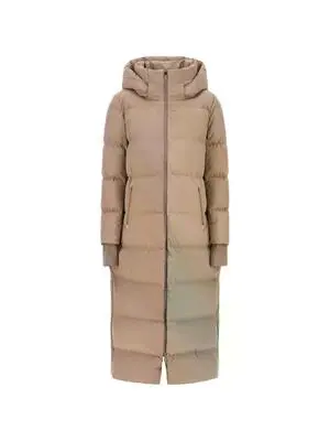 Herno Striped Quilted Padded Coat