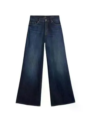7 For All Mankind Wide-leg Jeans
