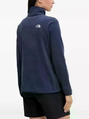 The North Face Logo-embroidered Quarter-zip Sweatshirt