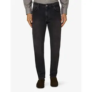 Boggi Milano Slim Straight-leg Stretch-denim Jeans