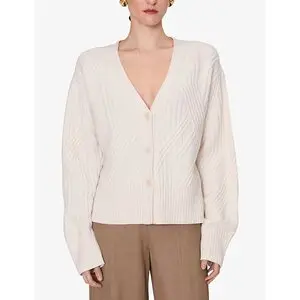 JOSEPH Aristea Rib Merino-wool Cardigan
