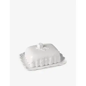 VILLEROY & BOCH Toy's Delight Royal Classic Porcelain Butter Dish - White