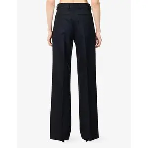 Dries Van Noten Presta Straight-leg Wool-blend Trousers