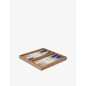 THE CONRAN SHOP Milos Red White Travel Backgammon Set - Multi