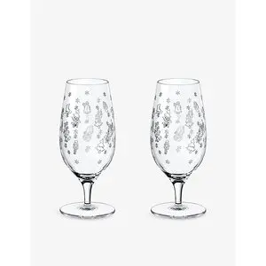 VILLEROY & BOCH Toy's Delight Beer Glasses Set Of Two - Clear
